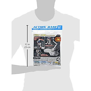 Bandai Hobby - Action Base - Clear Action Base 4 (1/100) Multi