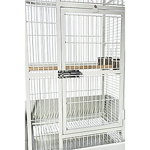 Prevue Pet Products 34522 Dometop Bird Cage, Large, Chalk White
