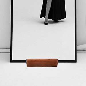 Cabilock Wood Full Length Mirror Holder Rack Display Support Full Length Mirror Stand Artwork Stand Wood Display Mount Wooden Art Mount Display Rack Wood Artwork Rack Wood Display Stand