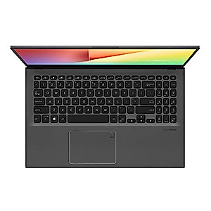 ASUS VivoBook F512 Thin and Lightweight Laptop, 15.6” FHD WideView NanoEdge , AMD R5-3500U CPU, 8GB RAM, 256GB SSD, Backlit KB, Fingerprint Reader, Windows 10, Peacock Blue, F512DA-EB51