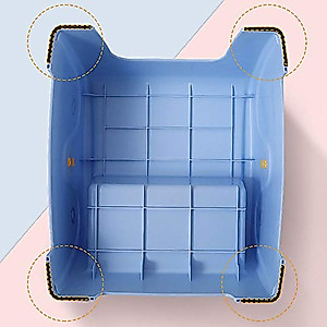 WALNUT Children Small Chair Seat Footstool Multifunction Children Double Layer Non-Slip Toilet Potty Training Step Stool for Bathroom (Color : Blue)