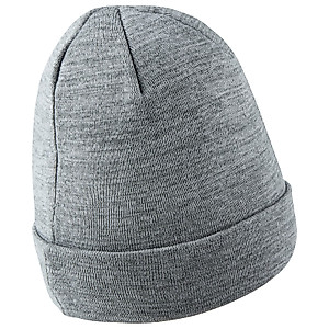 Nike Air Jordan Adult Knit Cuffed Beanie Cap Hat One Size (Gray)