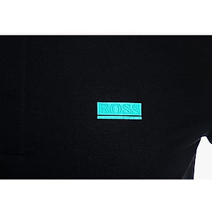 BOSS Men's Polo Shirt, Ebony Black, M