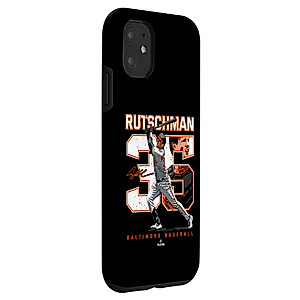 iPhone 11 Number and Portrait Adley Rutschman Baltimore Case