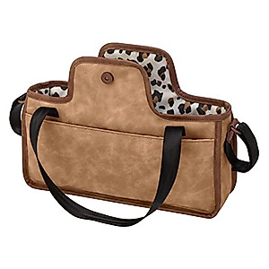 Petunia Pickle Bottom Wander Stroller Caddy | Perfect Baby Caddy to Keep Everything Organized | Multiple Carry Positions - Fits Most Strollers | Brioche