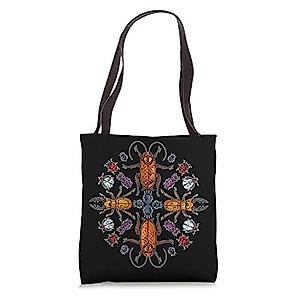 Beetle Bugs Lover Entomology Insect Collector Bug Tote Bag