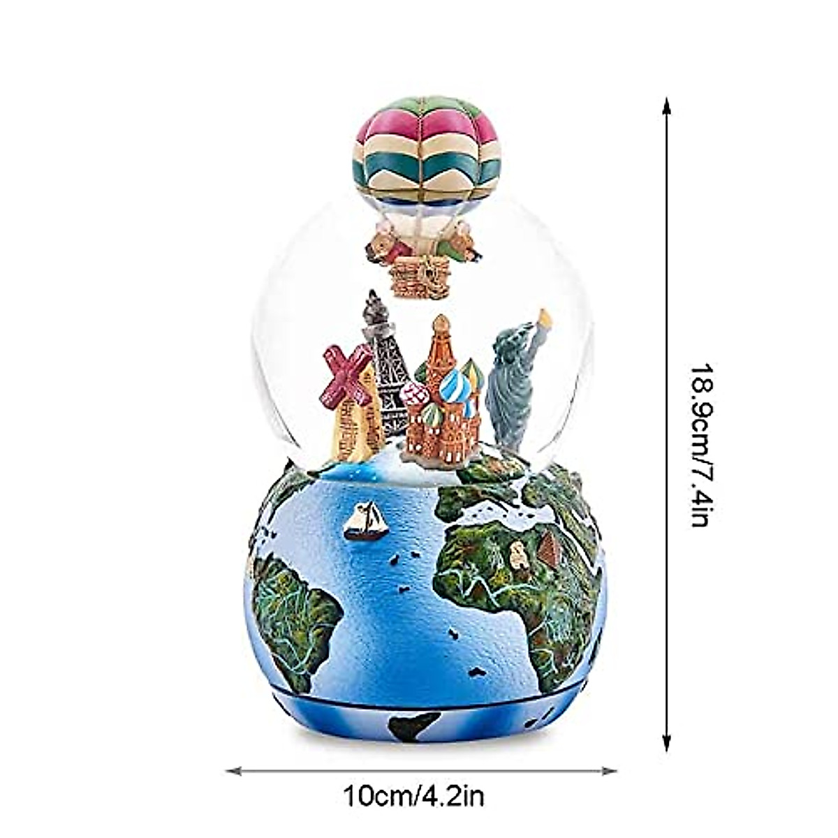 music Box Music Box - Snowglobe Birthday Christmas Anniversary Gift Musical Box Present for Wife Girlfriend Daughter Son Mom Kids Music box