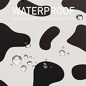 Pencil Pouch Pencil Case Pencil Bag Pen Case Pouch Box Organizer for Teen Girls Boys School Students Men Women Waterproof Zipper Pouch for Office Supplies Makeup, Cow Print Cow Décor Cow Stuff