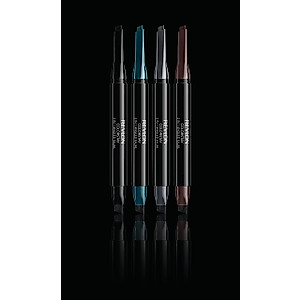 Revlon ColorStay 2-in-1 Angled Kajal Eyeliner, Waterproof Eye Makeup with Smudge Brush for Smokey Eyes, Evergreen (103), 0.01 oz