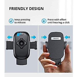 AINOPE CD Phone Holder for Car Ultra Sturdy Cell Phone Holder Car Mount Universal CD Slot Phone Holder Silicone Protection CD Phone Mount for Car Compatible with iPhone 14 Samsung S23 All Phones