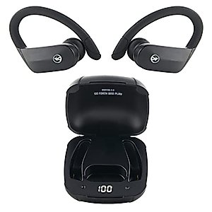 Outdoor Tech Mantas 2.0 Bluetooth Headphones Ear Buds - Wireless Earbuds, Wireless Headphones for Apple, Headphones Wireless Bluetooth - Bluetooth Earbuds
