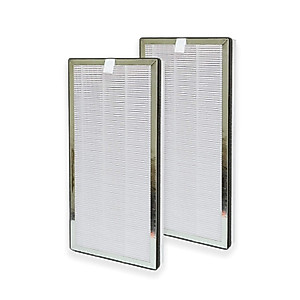 PUREBURG 2-Pack Replacement 3-IN-1 High-efficiency True HEPA Filters Compatible with Medify MA-40 MA-40W MA-40B MA-40 V2.0 Air Purifiers, Part Number ME-40