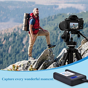 PowerTrust 2 Pack 3.7v NB-11L Replacement Battery and NB-11LH LCD USB Charger for Canon PowerShot A2300 IS, A2400 IS, A2500, A2600, A3400 IS, A3500 IS, A4000 IS, ELPH 110 HS, ELPH 115 HS, ELPH 130 HS,