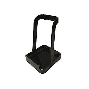 Haosuny Pan Lid Holder - Lid Storage Manager, Kitchen Counter Top Organizer, Kitchen Appliances,Tablet Computer Rack, Cooking Book Shelf (Black)