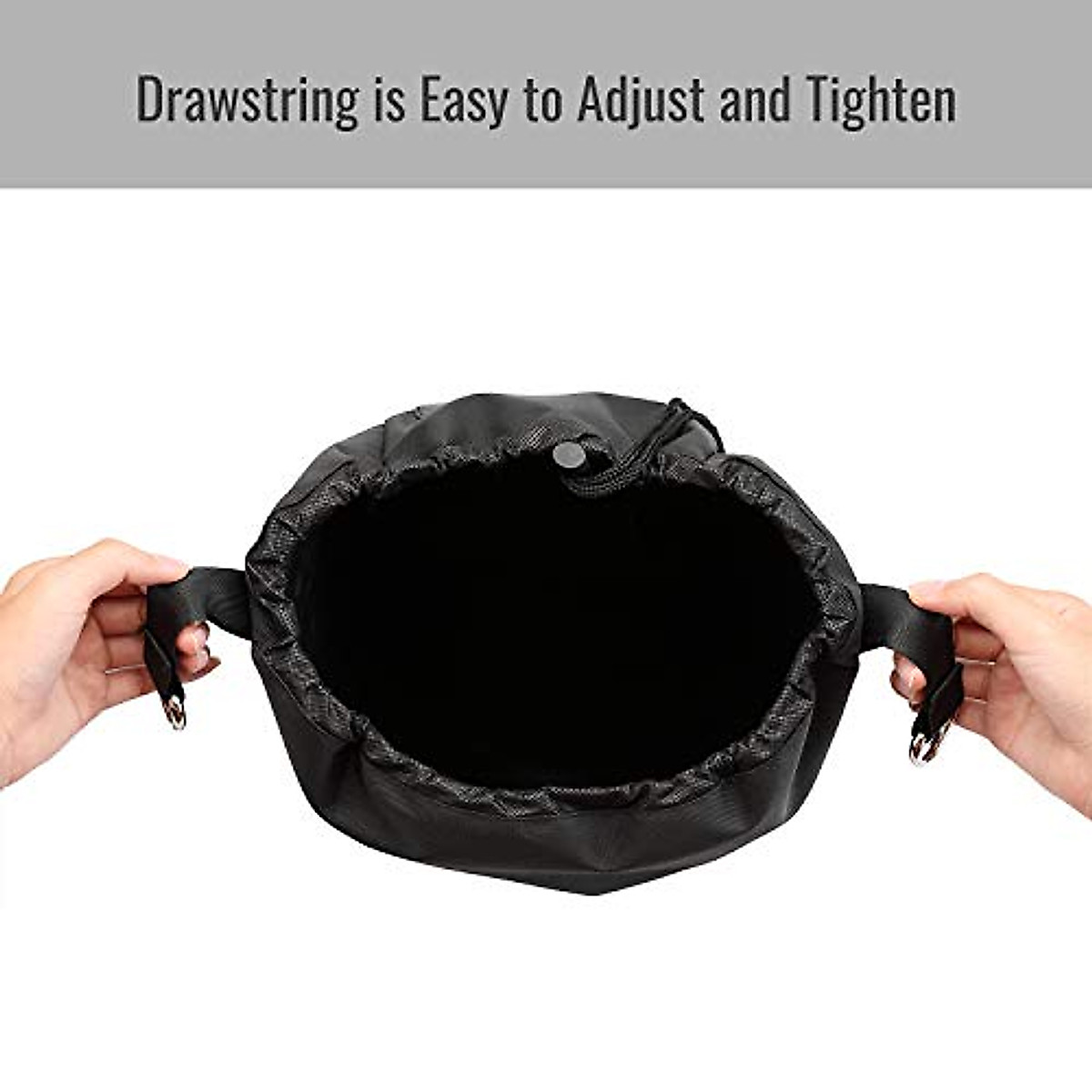 Seven Sparta Electric Jack Cover, 600D Oxford Fabric Universal RV Electric Tongue Trailer Jack Protective Head Cover (Universal Size 18″H x 7 1/2″W x 9″D)