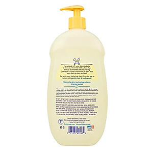 Baby Magic Gentle Hair & Body Wash, Soft powder scent, 30 Fl Oz, Pack of 4, With nourishing Calendula and Coconut Oil