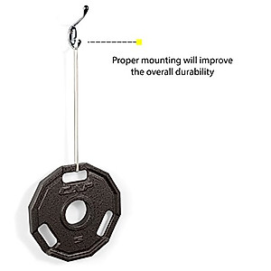 brightmaison 6 Pack Heavy Duty Dual 3.5inch Coat Hooks Wall Mounted with 24 Screws Retro Double Hooks Utility Black Hooks for Coat, Scarf, Bag, Towel, Key, Cap, Cup, Hat (Chrome)