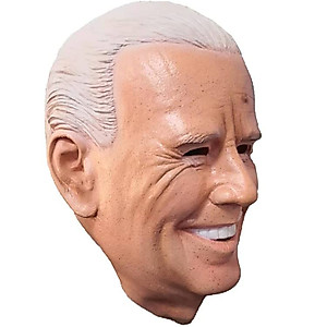 Ginoba Halloween Latex Head Mask Joe Biden Novelty Old Man Cosplay Masquerade Costume