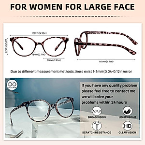 OCCI CHIARI Narrow Reading Glasses Women Colorfull Cute Readers for Petite Face(Tortoise 3.5+) 1.0 1.25 1.5 1.75 2.0 2.25 2.5 2.75 3.0 3.5 4.0 5.0 6.0