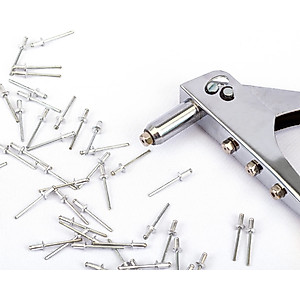 100 Qty Aluminum Blind Rivets (#6-4) 3/16" Diameter x 1/4" Grip (BCP187)