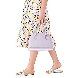 Kate Spade Sadie Medium Dome Satchel (Lilac Frost)