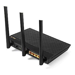 ASUS AC1750 WiFi Router (RT-AC66U B1) - Dual Band Gigabit Wireless Internet Router, ASUSWRT, Gaming & Streaming, AiMesh Compatible, Included Lifetime Internet Security, Adaptive QoS, Parental Control
