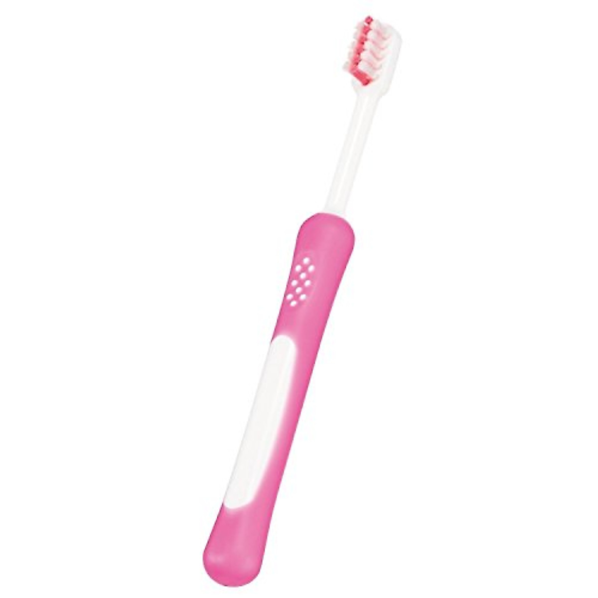 Japan Pigeon Baby Training Toothbrush Set Step 4 (For 16 Month+ and Up) Pink