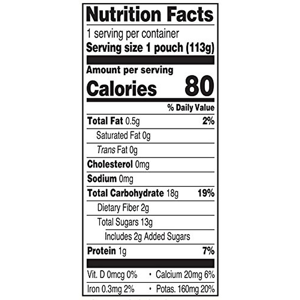 Earth's Best Organic Stage 2 Baby Food, Sweet Potato and Apple, 4 oz. Pouch (Pack of 12)