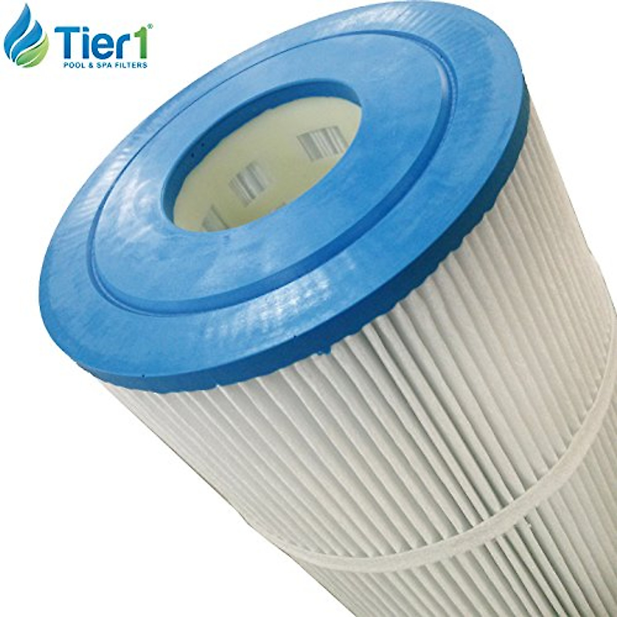 Tier1 Pool & Spa Filter Cartridge 4-pk | Replacement for Hayward Star Clear C500, FC-1240, Pleatco PA50, C-7656, Pentair Purex CF-50 and More | 50 sq ft Pleated Fabric Filter Media