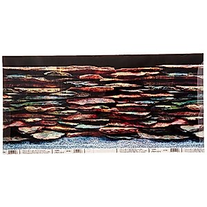 Marina Precut Background, Oasis/Slate, 12 x 24