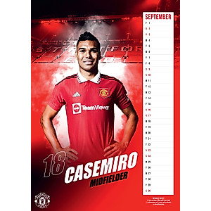 Manchester United FC 2023 A3 Calendar