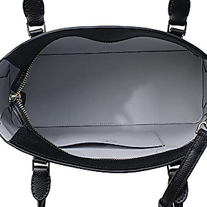 Kate Spade Women's Darcy Large Satchel Leather Handbag (Black)