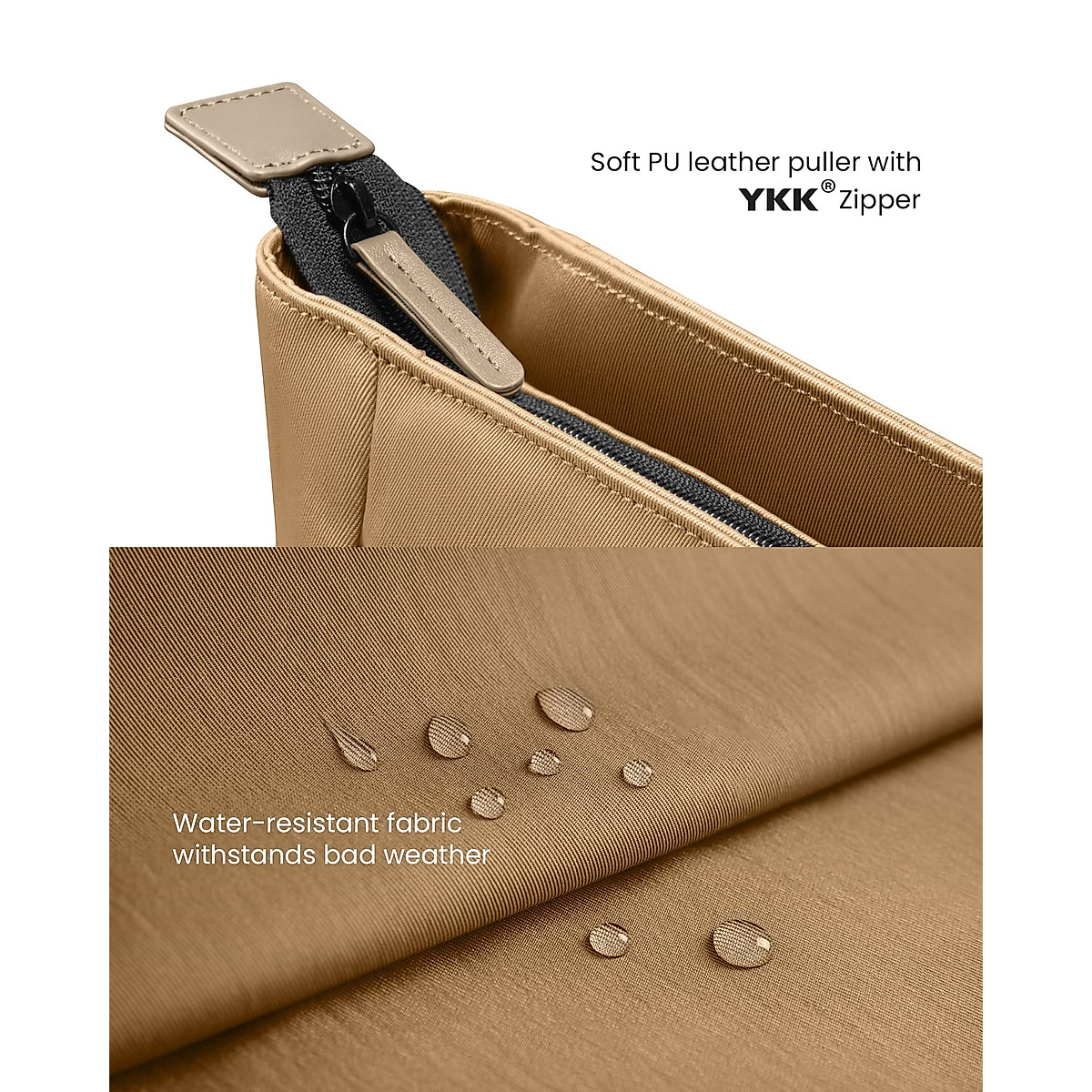 tomtoc 16-inch Laptop Backpack for Work, Travel, Water-resistant, Stylish Slim Laptop Computer Bag Purse Backpack with Multi-functional Pockets, Casual Tote Daypack, 16L