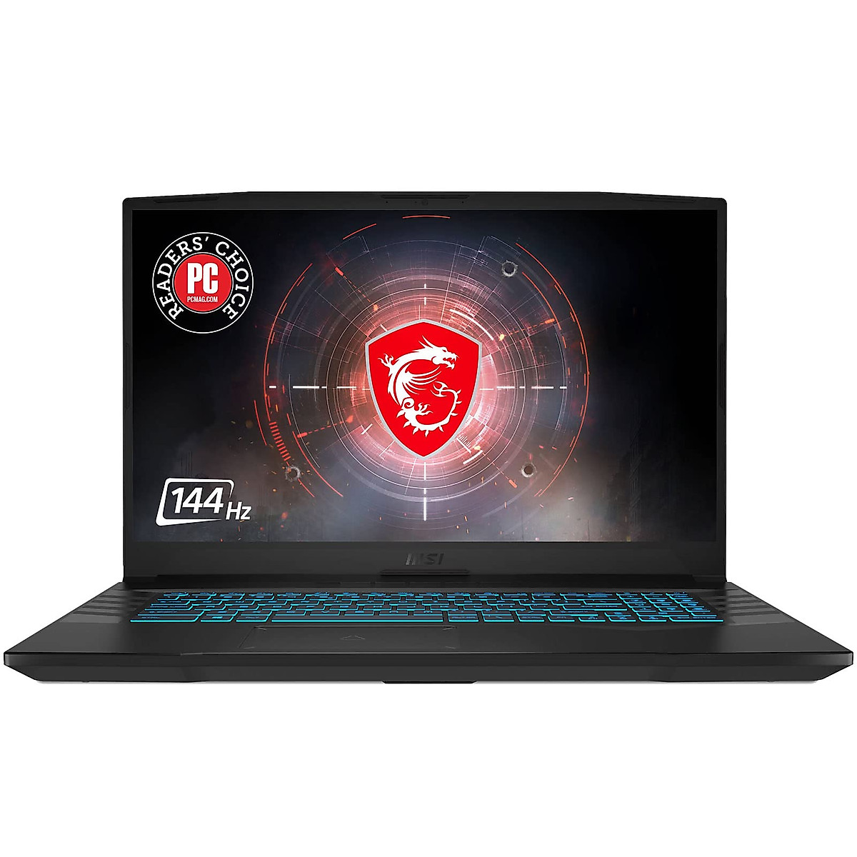 MSI Crosshair 15 Gaming Laptop, 15.6" 144Hz FHD IPS Display, Intel Core i7-11800H, 16GB DDR4 RAM, 512GB NVMe SSD, NVIDIA GeForce RTX 3050, RGB Backlit Keyboard, Windows 10 Home, TWE Mouse Pad