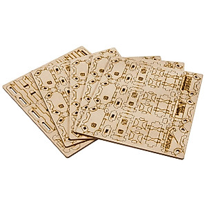 The Broken Token Mettle Shell Crates - MDF Terrain Objects for Sci-Fi Games and Wargaming