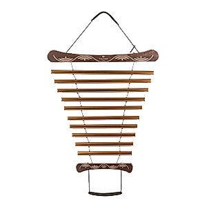 Meinl Sonic Energy Meditation Flow Chimes for Relaxing Sound Healing with Mallet and Bag, 2-Year Warranty (MFC10DMAB), Bronze