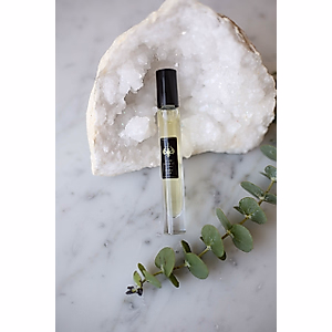 Raw Spirit Bijou Vert Perfume | Fresh, Citrus Unisex Cruelty-Free Fragrance | Eau de Parfum Rollerball, 0.25 fl oz/7.5mL