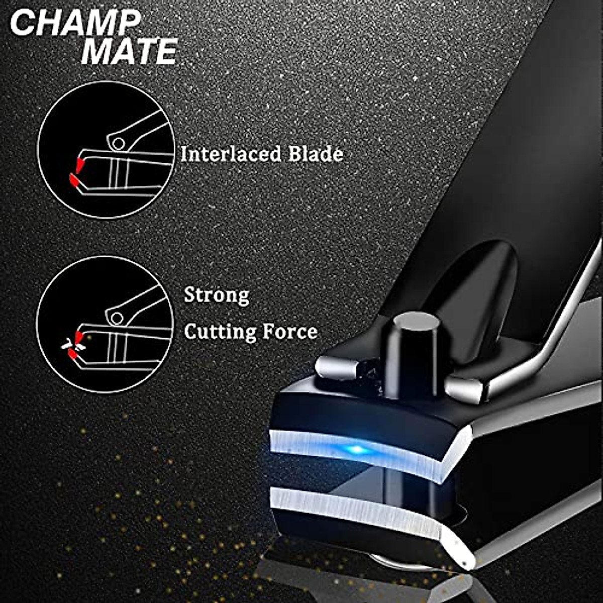 Manicure Set Pedicure Nail Clipper kit 15 In 1 Professional Grooming Care Tools Nose Hair Scissors File Best Gift with Luxurious Case for Man Women (Red)