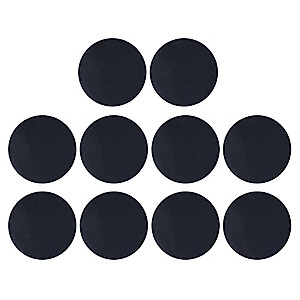 Garden kit 10Pcs Round Barbecue Grill Mat PTFE Reusable Non Stick High Temperature Resistant Fryer Mat for Frying Cooking Grilling