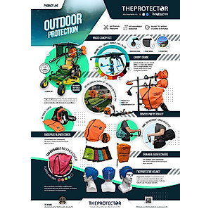 Innovative t&d Backpack Blower Cover Leaf Blower Cover, Blower Cover, Waterproof Cover, wrap