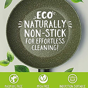 PRESTIGE - Eco Non Stick Frying Pan Set - Plant Based Non Stick - Recycled and Recyclable - PFOA Free - Induction - 20/24 cm