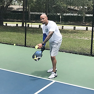 Dink Tech Pickleball Paddles Set – Pickleball Set of 4 Graphite Pickleball Paddles, 4 Pickleball Balls for Indoor or Outdoor Play. Pickle Ball Set – 4 Racquets, 4 Pickleballs, 1 Bag - USAPA Standard