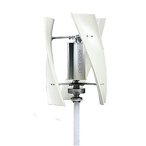 AISINILALAO 12000W Vertical Wind Turbine Generator with Hybrid Controller Off Grid System Inverter for Home Free Energy with Windmill,48v