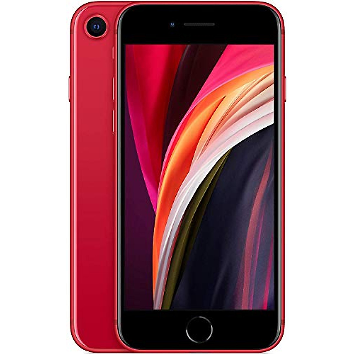 Apple iPhone SE, 64GB, Red - Fully Unlocked (Renewed Premium)
