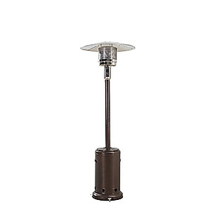 Sunjoy Lawrence Floor-Standing Patio Heater, 88", Bronze hammered finished