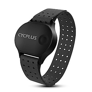 CYCPLUS Heart Rate Monitor Armband Waterproof Heart Rate Sensor for Men and Women, Bluetooth/ANT+