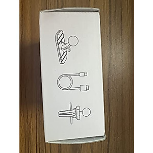 OHLPRO for MagSafe Car Mount Wireless iPhone Charger, Stick on Dashboard Magnetic Phone Holder,15W Fast Charging for iPhone 15/14/13/12/Pro/Pro Max/Plus, 360° Rotable Auto-Align Air Vent, Grey