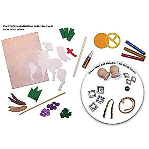 First Communion Banner Kit - 9 x 12 - Lamb - Green