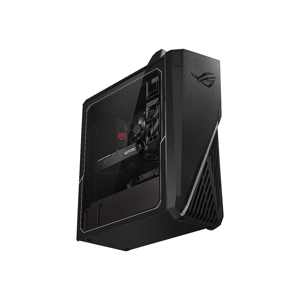 ASUS ROG Strix GT15 Gaming Desktop Computer, Intel Hexa-Core i5-10400F up to 4.3GHz, 8GB DDR4 RAM, 512GB PCIe SSD, GeForce GTX 1660 Super 6GB, WiFi 6, Bluetooth 5, Type-C, HDMI, Windows 10