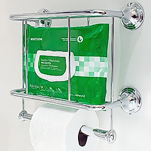 McKesson StayDry Washcloths, Disposable - for All-Over Body Use, Pre-Moistened with Aloe and Vitamin E - Unscented, 7 1/2 in x 12 1/2 in, 50 Wipes, 12 Packs, 600 Total